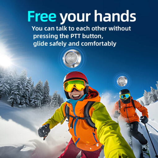 EJEAS S2 Snow Eagle - Ski Mesh Intercom Communication System